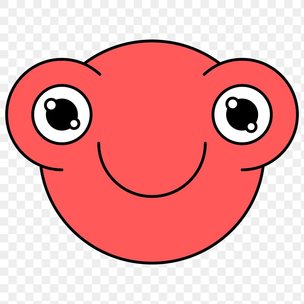 Funky red goldfish emoji sticker | Premium PNG Sticker - rawpixel