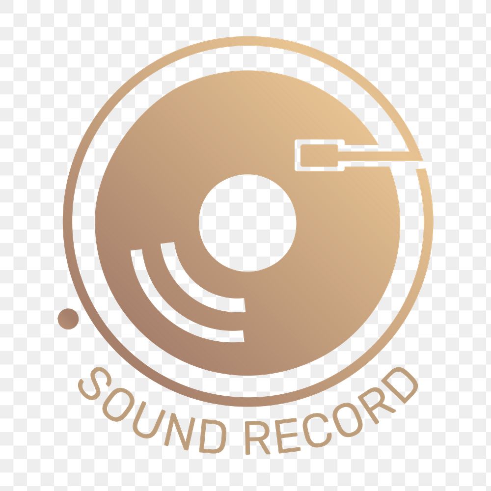 Png vinyl record logo flat | Free PNG Sticker - rawpixel