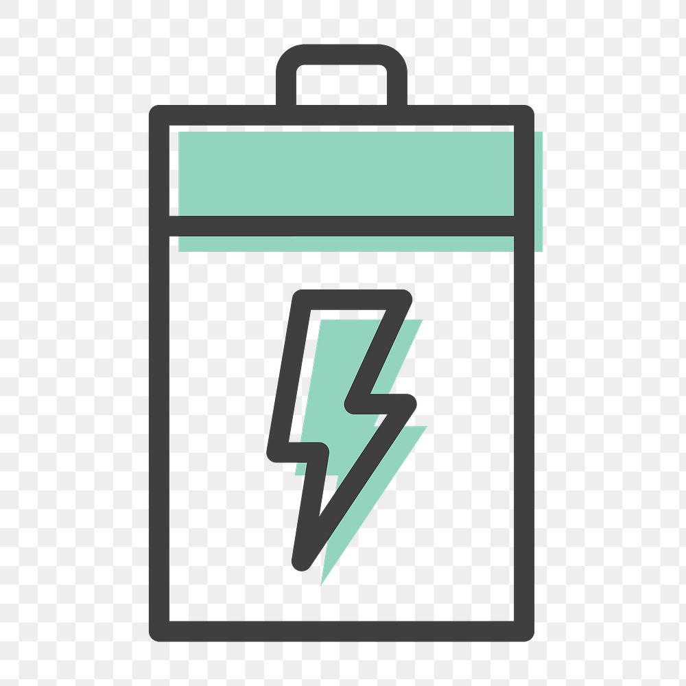 Battery png renewable power icon | Premium PNG Sticker - rawpixel