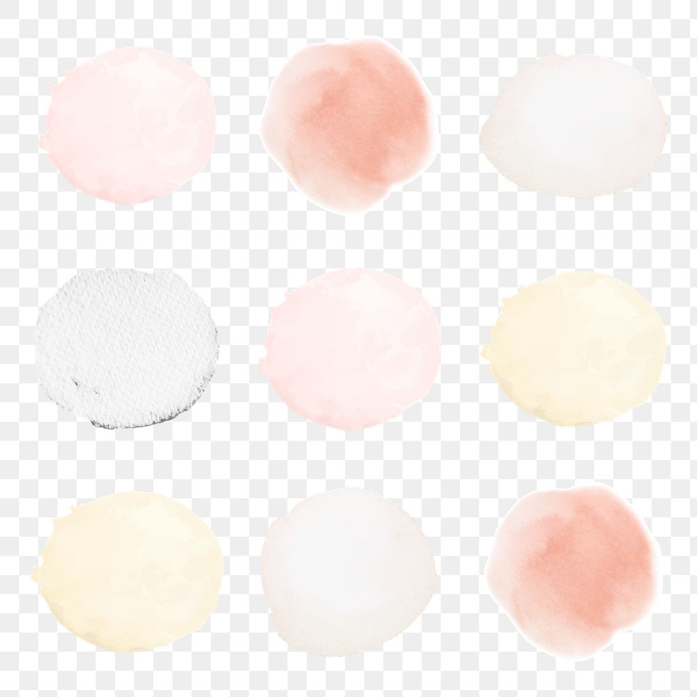 Colorful sticker png in watercolor | Premium PNG - rawpixel