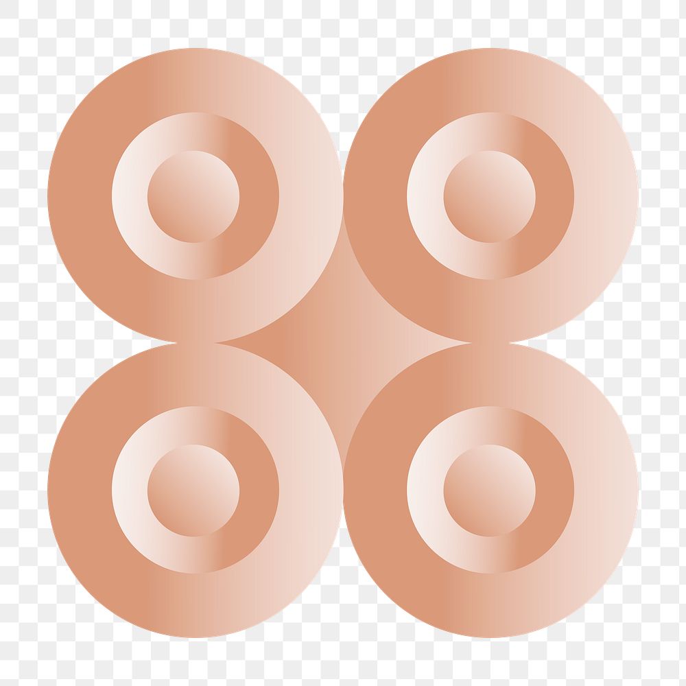 3D circle geometric shape png | Free PNG Sticker - rawpixel