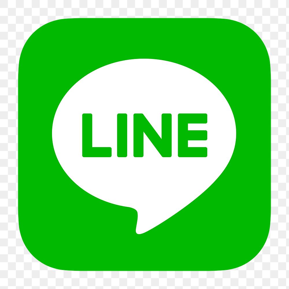 LINE png social media icon. | Free Icons Sticker - rawpixel
