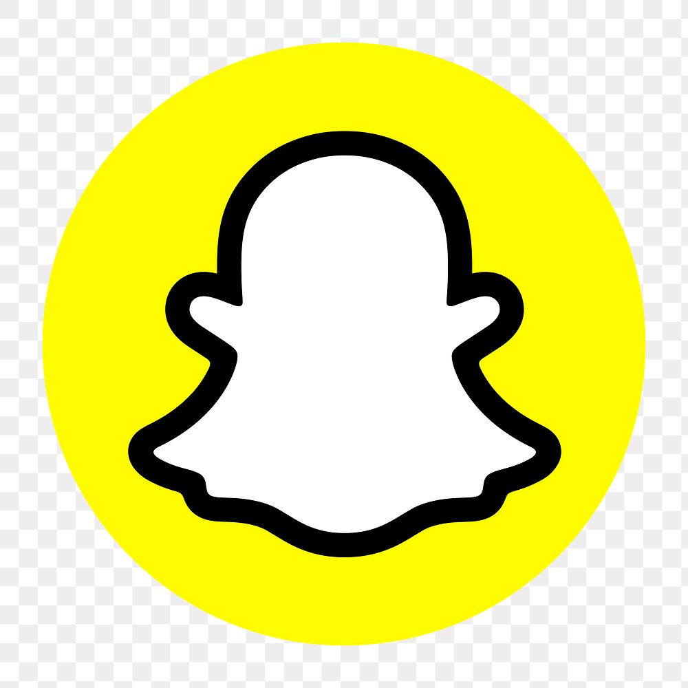 Snapchat png social media icon. | Free Icons Sticker - rawpixel