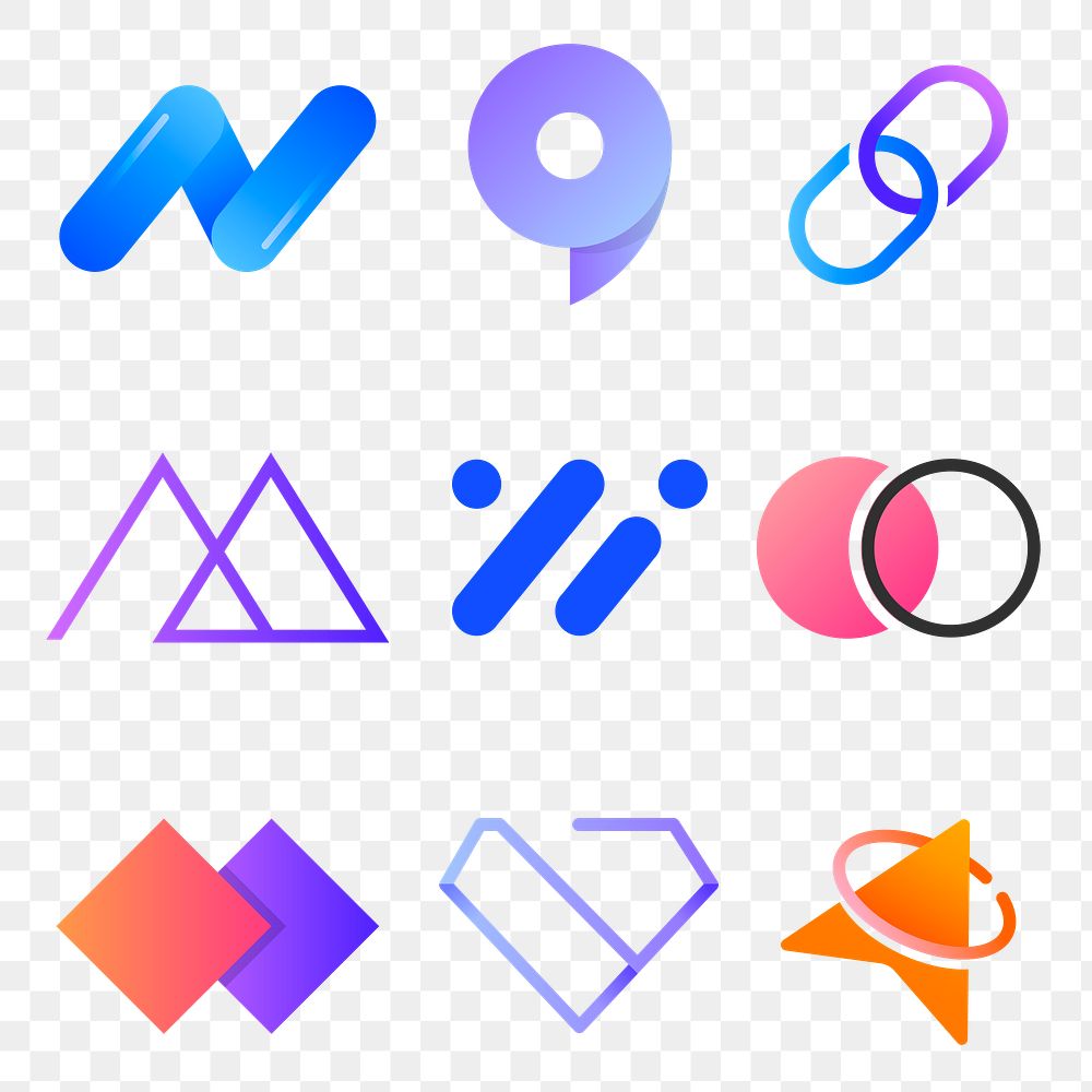 Creative business logo png set | Premium PNG - rawpixel