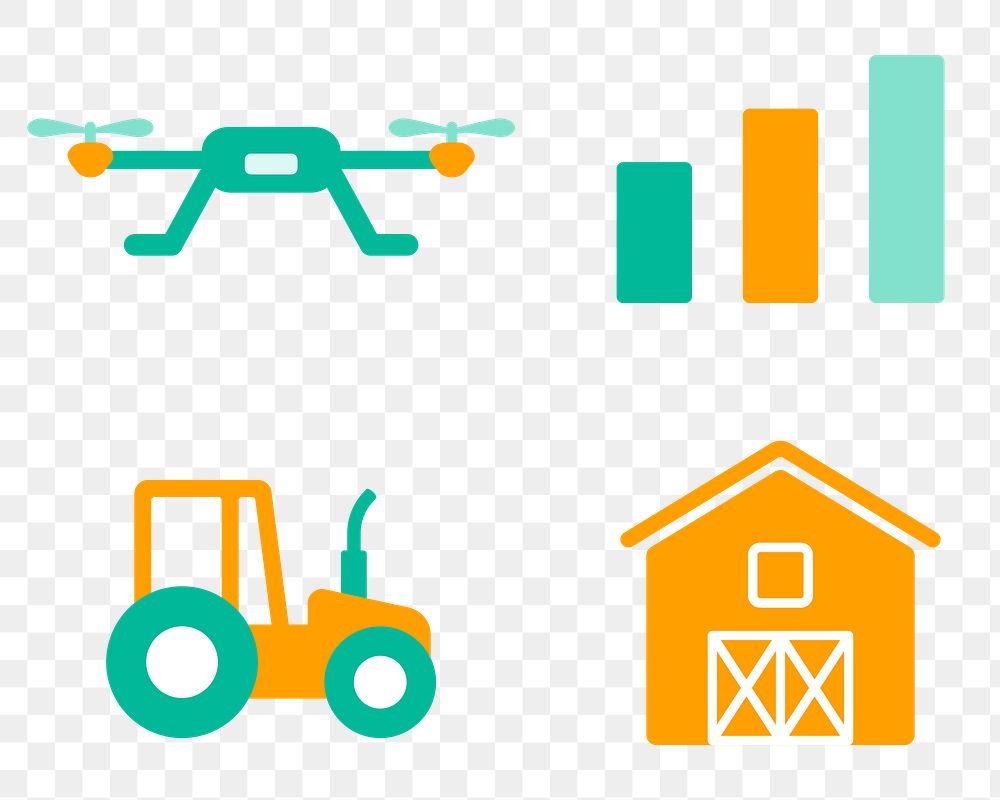 Smart farming png icon digital | Free PNG - rawpixel