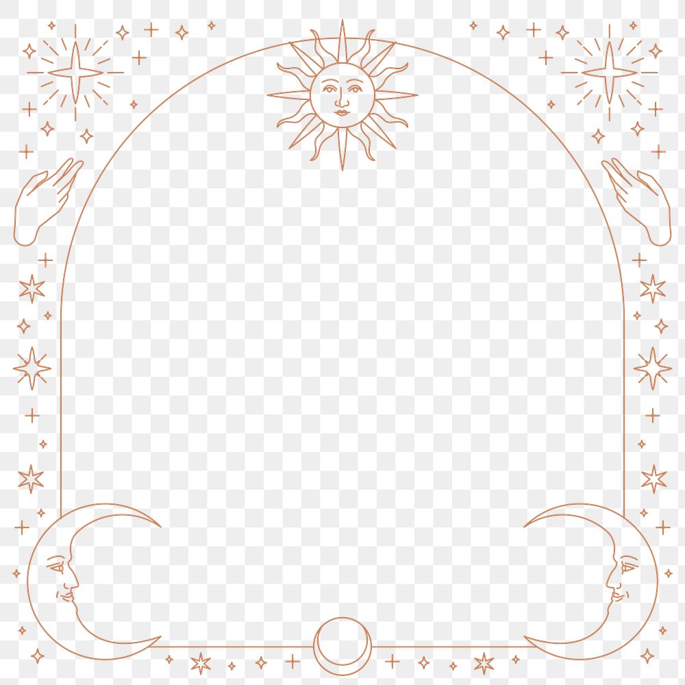 Png sketch celestial icons square | Premium PNG - rawpixel