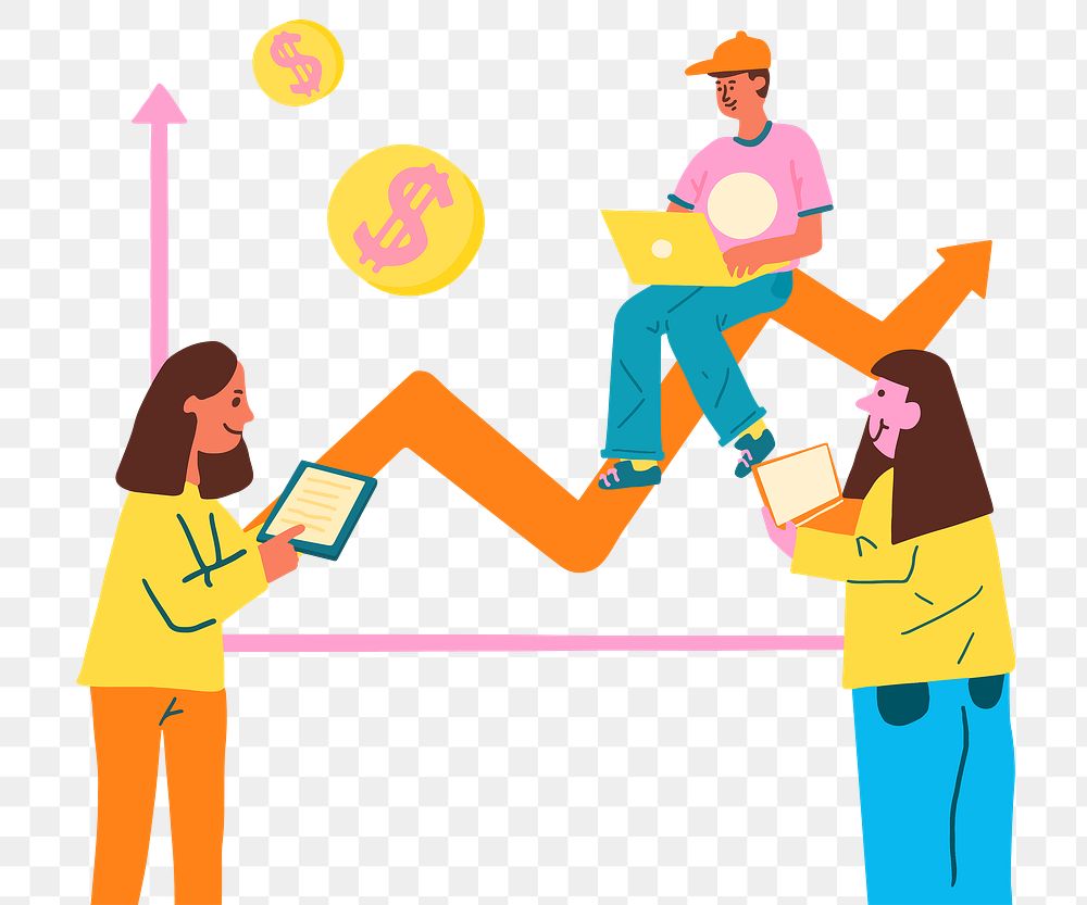 Graph png business statistics and | Premium PNG Sticker - rawpixel