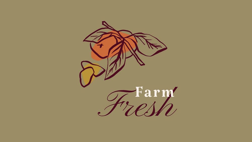 Farm fresh blog banner template, | Premium Editable Template - rawpixel
