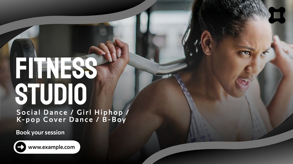 Fitness studio classes blog banner | Premium Editable Template - rawpixel