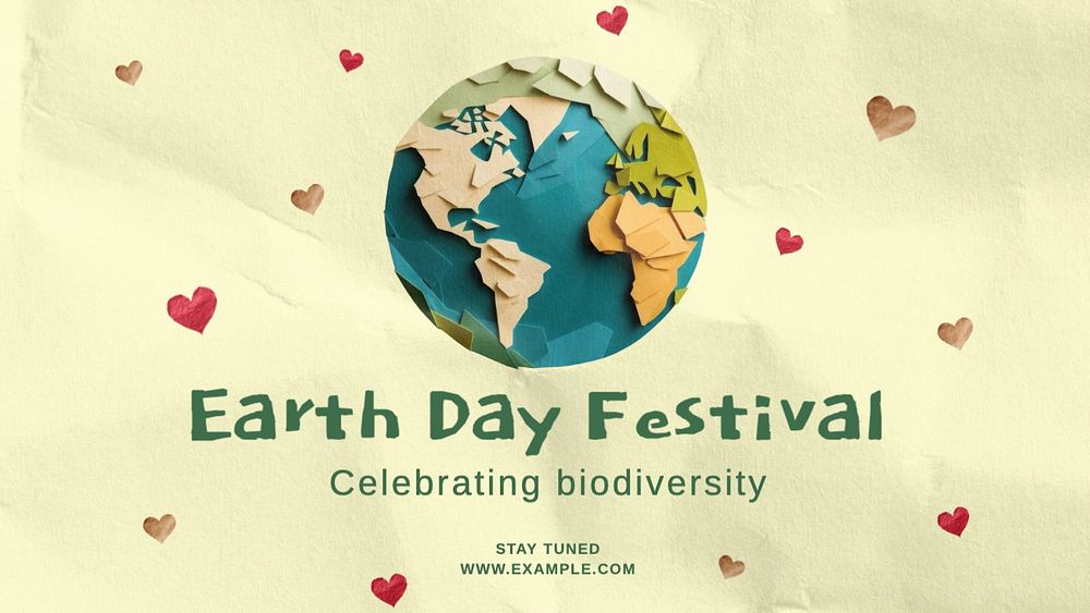 Earth Day blog banner template, | Free Editable Template - rawpixel
