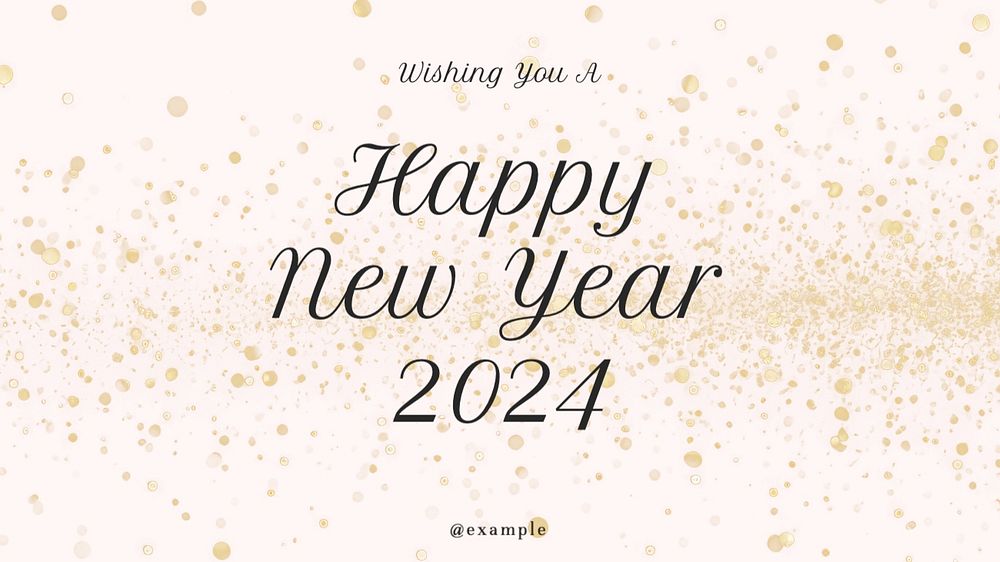Happy new year blog banner | Premium Editable Template - rawpixel