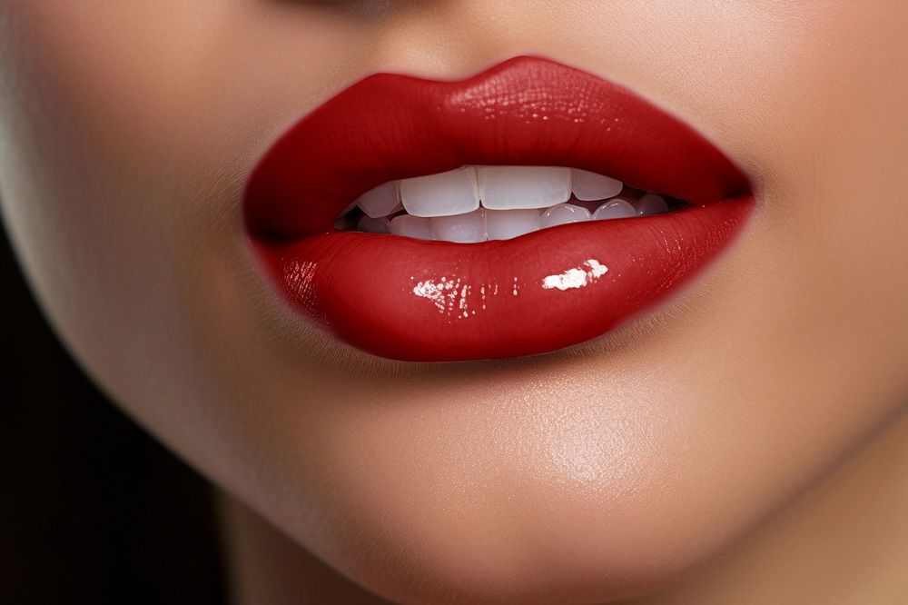 Women's lips editable mockup | Premium Mockup Generator - rawpixel