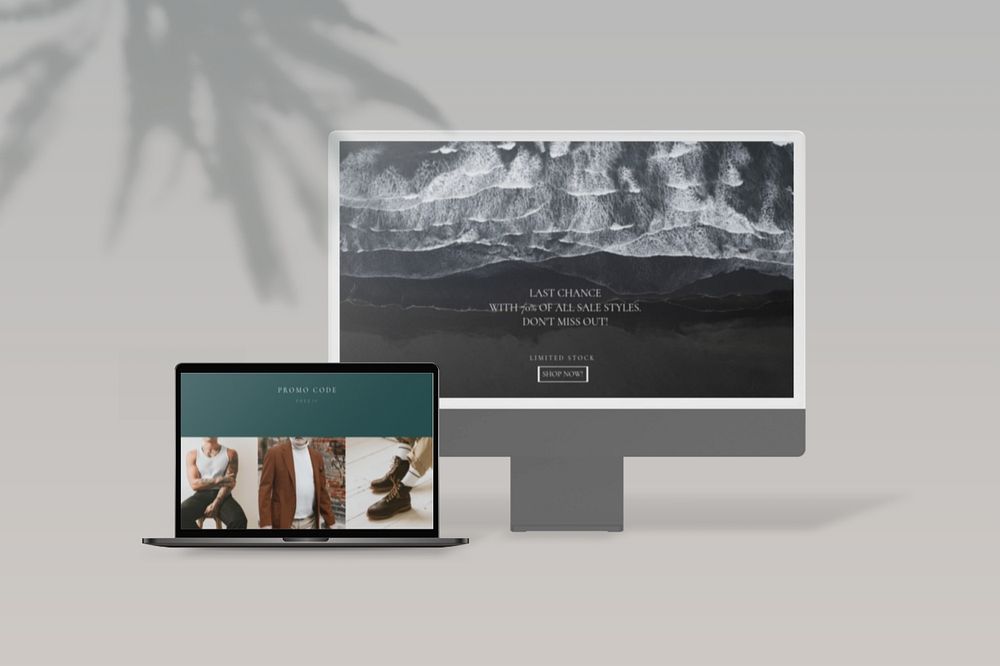 Editable digital device screen mockups | Premium Scene Creator - rawpixel