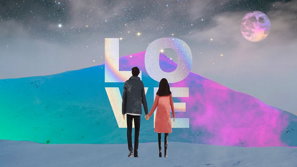 Couple love editable design, community | Free Editable Design - rawpixel