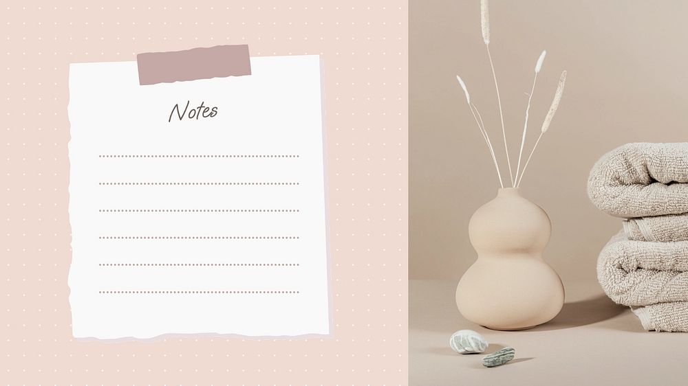 Blank notes blog banner template | Premium Editable Template - rawpixel