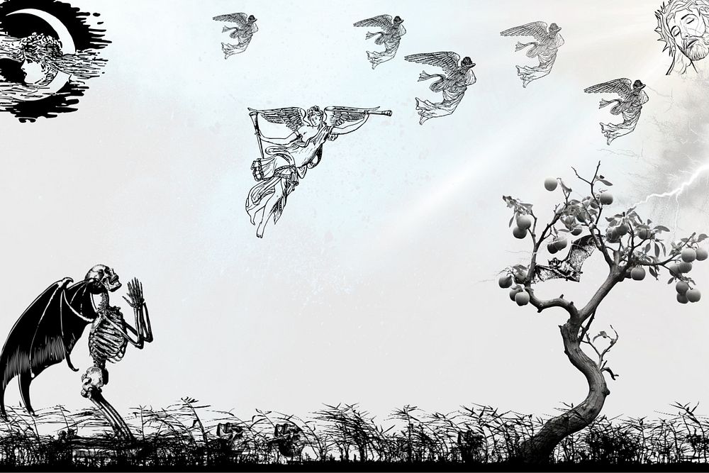 Aesthetic death scene editable design, | Free Editable Design - rawpixel