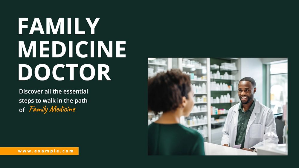Family medicine doctor blog banner | Premium Editable Template - rawpixel
