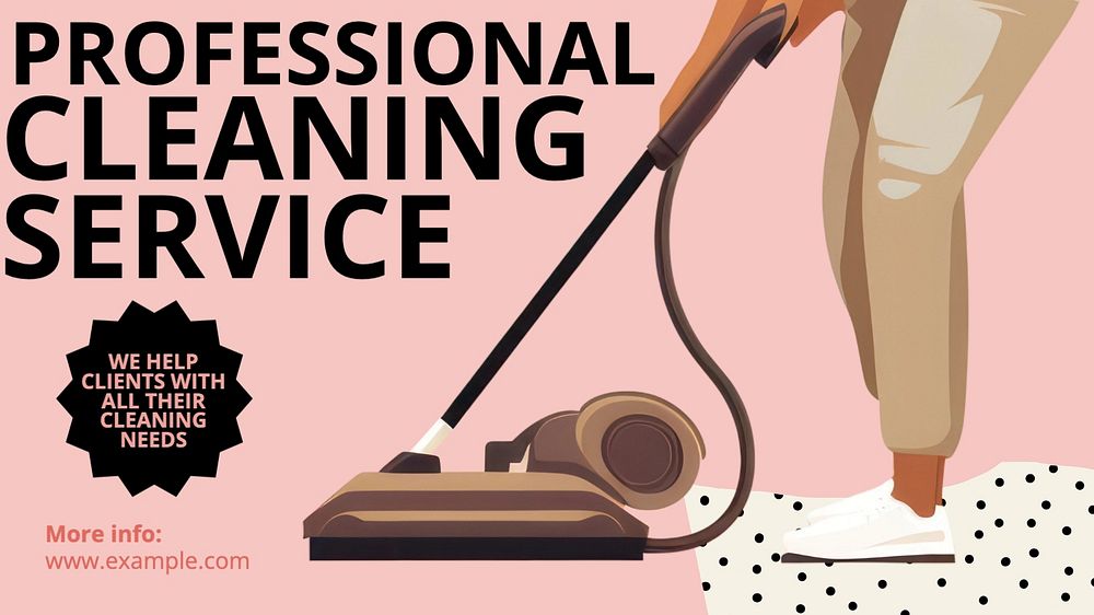 Cleaning services blog banner template | Premium Editable Template ...