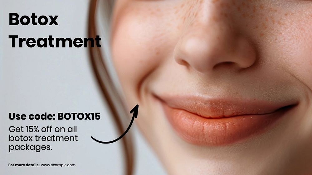 Botox treatment blog banner template | Premium Editable Template - rawpixel