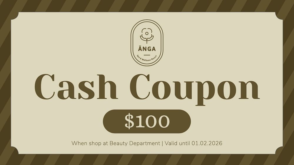 Cash coupon template | Premium Editable Template - rawpixel