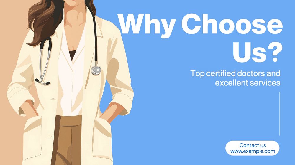 Healthcare & hospitals blog banner | Premium Editable Template - rawpixel