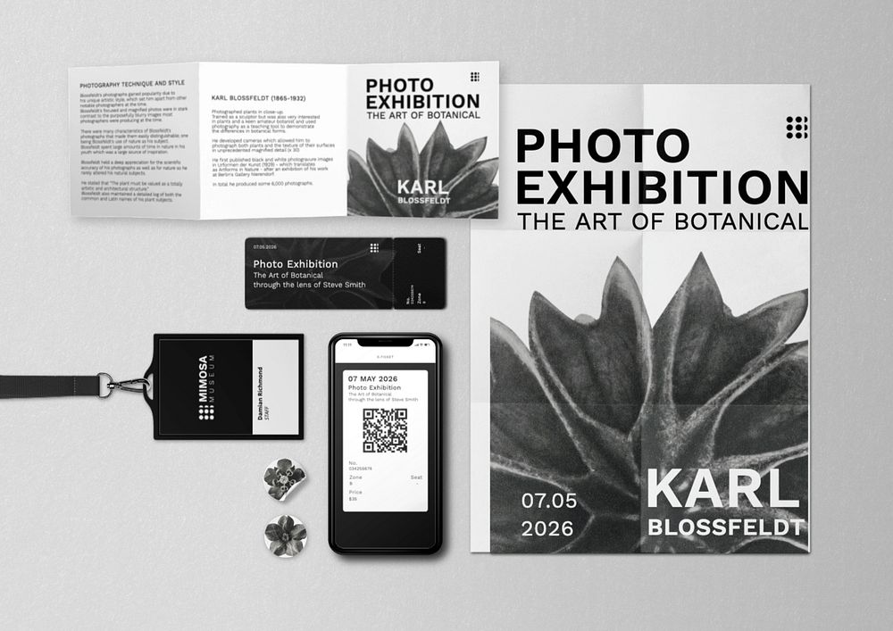 Exhibition corporate identity mockup, editable | Premium Scene Creator ...