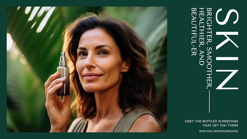 Skin care blog banner template | Premium Editable Template - rawpixel