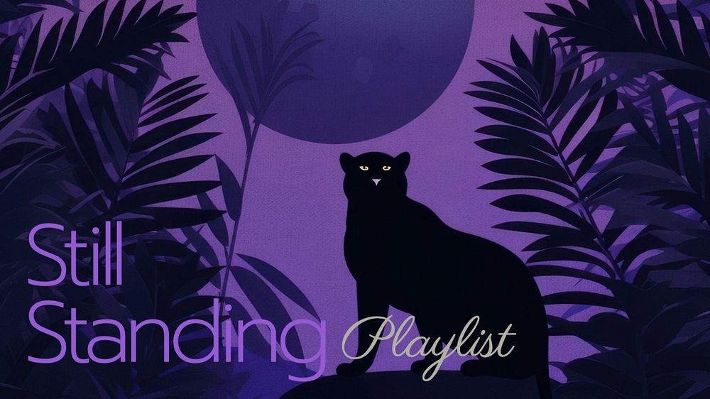 Still standing playlist blog banner | Premium Editable Template - rawpixel