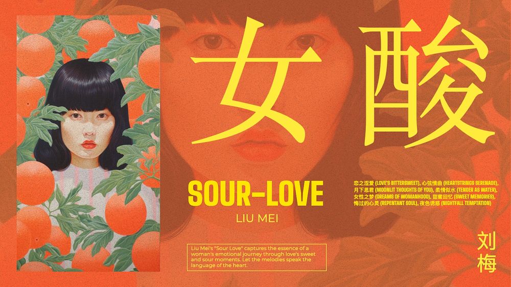 Sour Love blog banner template | Premium Editable Template - rawpixel