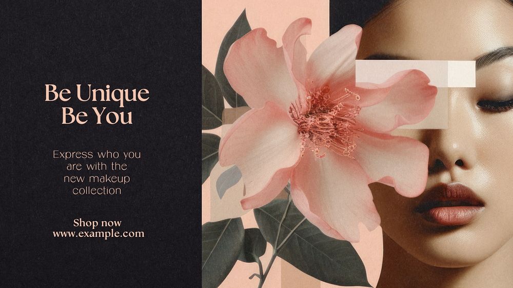 Be unique blog banner template | Premium Editable Template - rawpixel