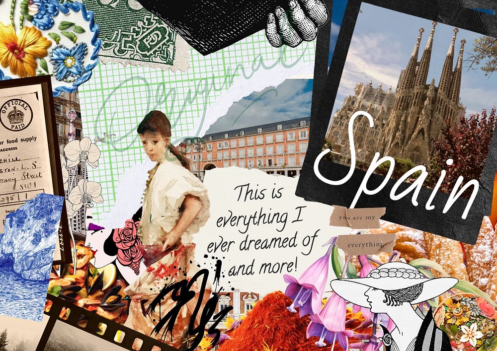 Spain poster template, editable design | Premium Editable Template ...