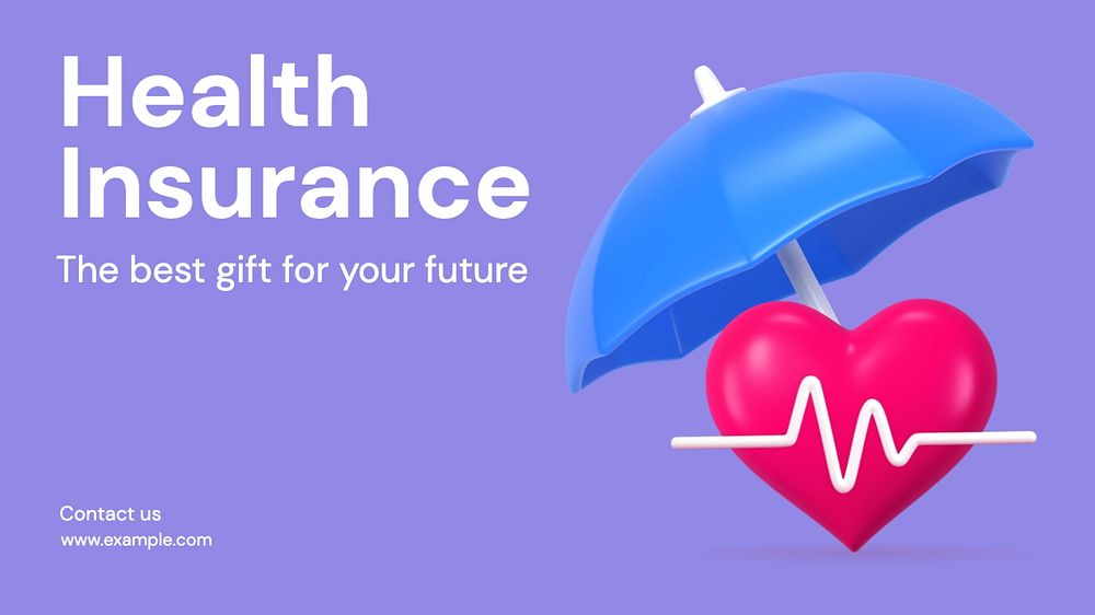Health insurance blog banner template | Premium Editable Template ...