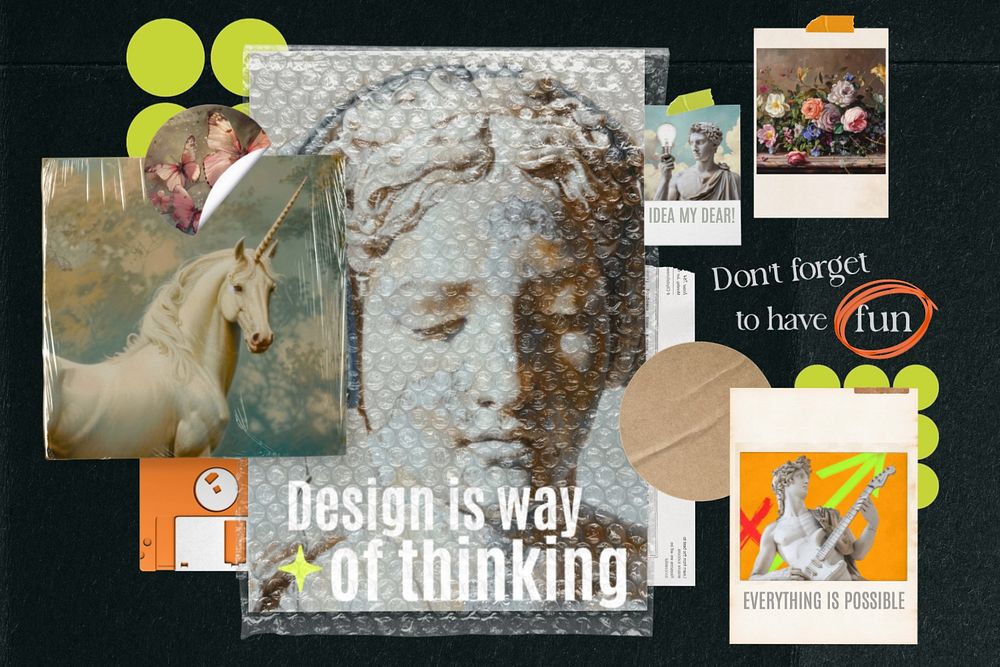 Cool design mood board mockup | Premium Moodboard Maker - rawpixel