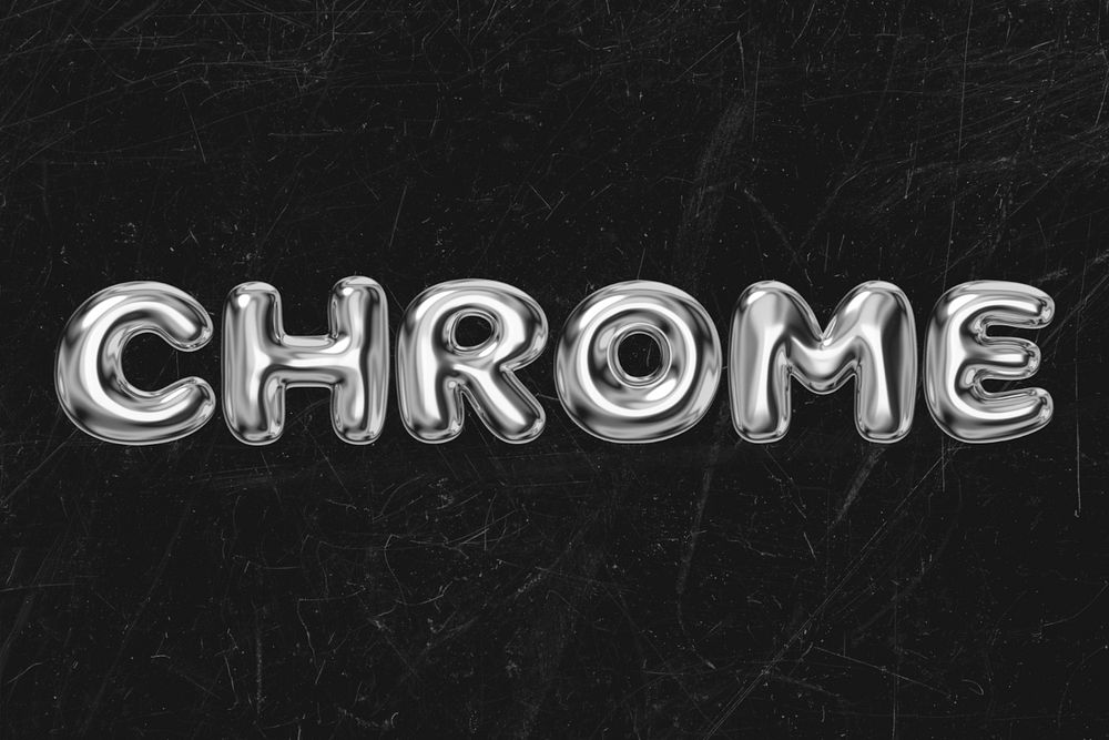 Fluid Chrome | Premium Editable Design - rawpixel