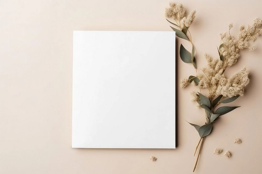 Card flat lay mockup, editable | Premium Mockup Generator - rawpixel