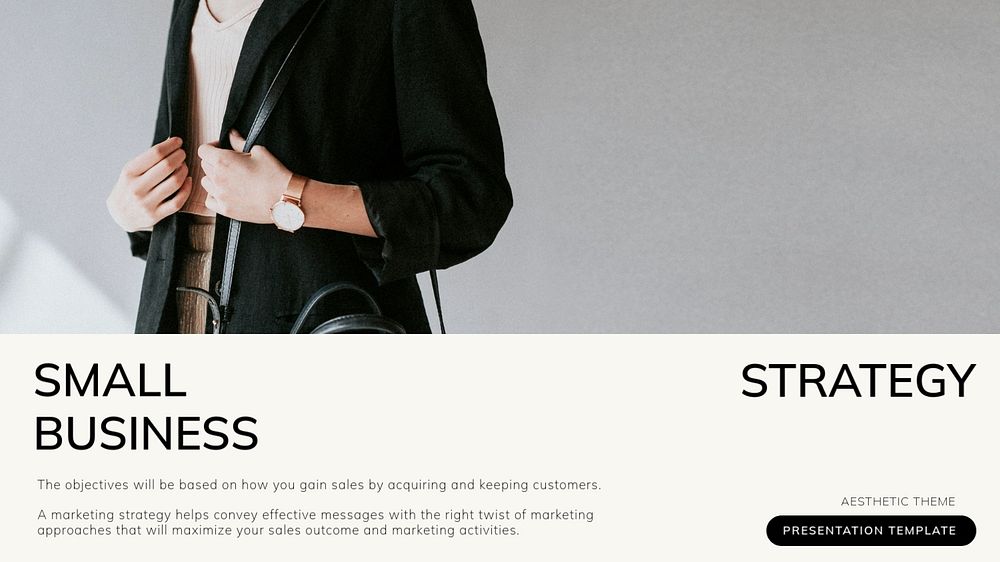 Small business presentation editable template, | Premium Editable ...