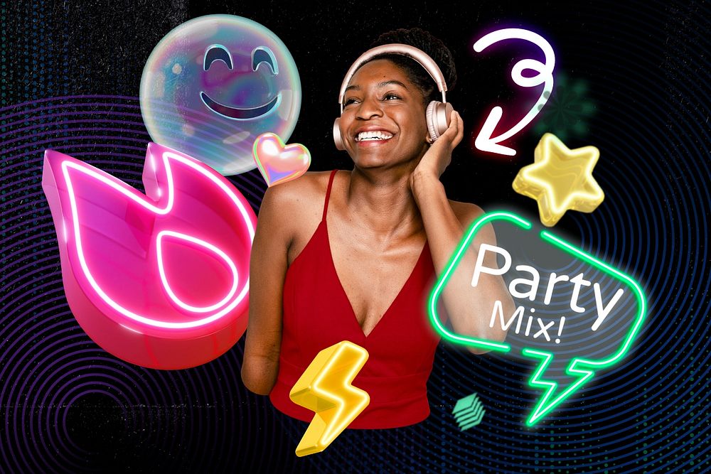 Part mix, lifestyle 3d remix, | Premium Editable Design - rawpixel