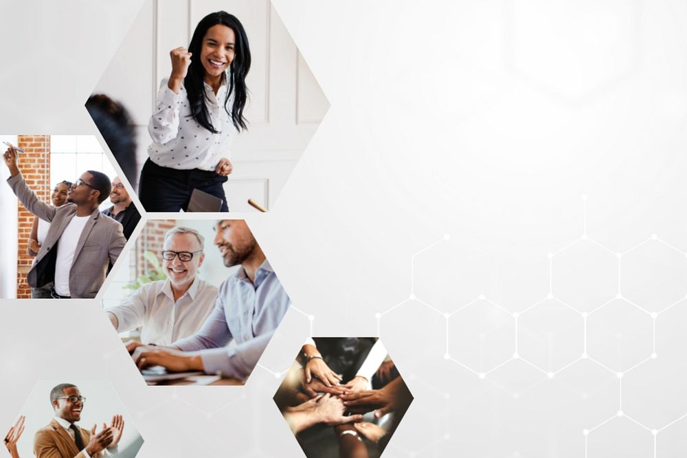 Business teamwork collage remix | Premium Editable Design - rawpixel