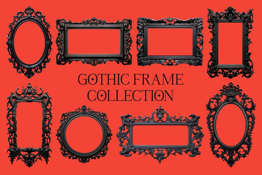 Gothic picture frame | Premium Editable Design - rawpixel