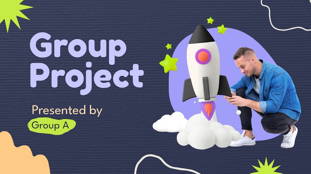 Group project presentation template | Premium Editable Template - rawpixel