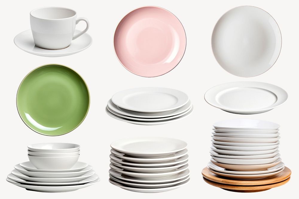 Minimal dinnerware set, editable design | Premium Editable Design ...
