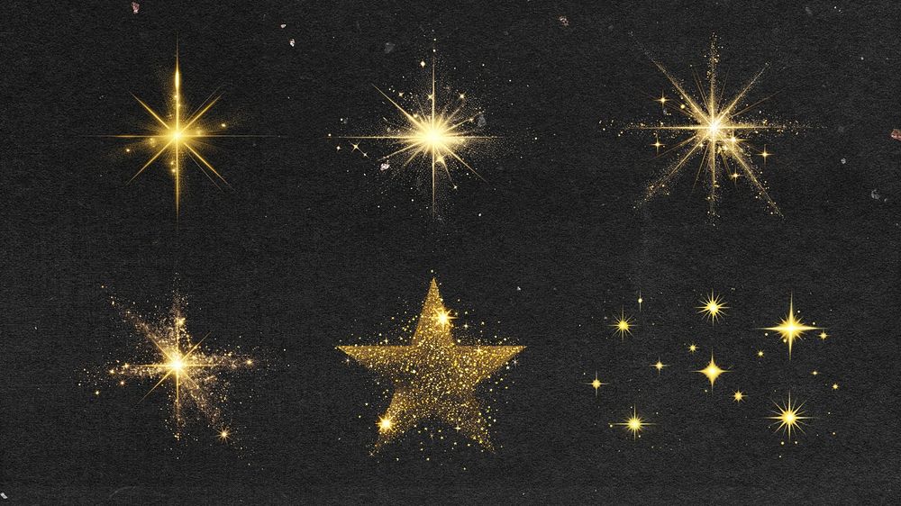 Sparkle Star Effect Set Editable Premium Editable Design Rawpixel