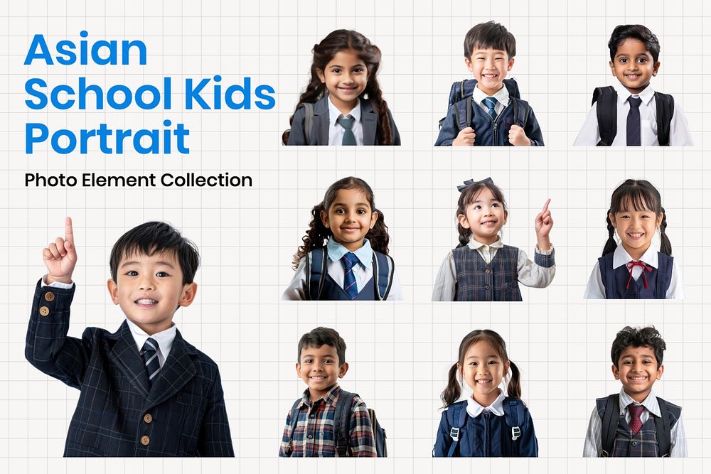 Editable Diverse Asian student element | Premium Editable Design - rawpixel