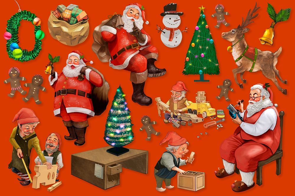 Editable Merry Christmas design element | Premium Editable Design ...