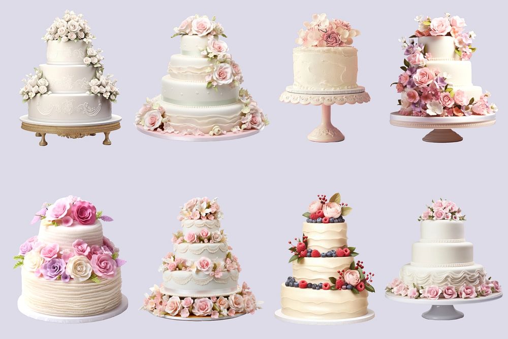 Editable wedding cake design element | Premium Editable Design - rawpixel