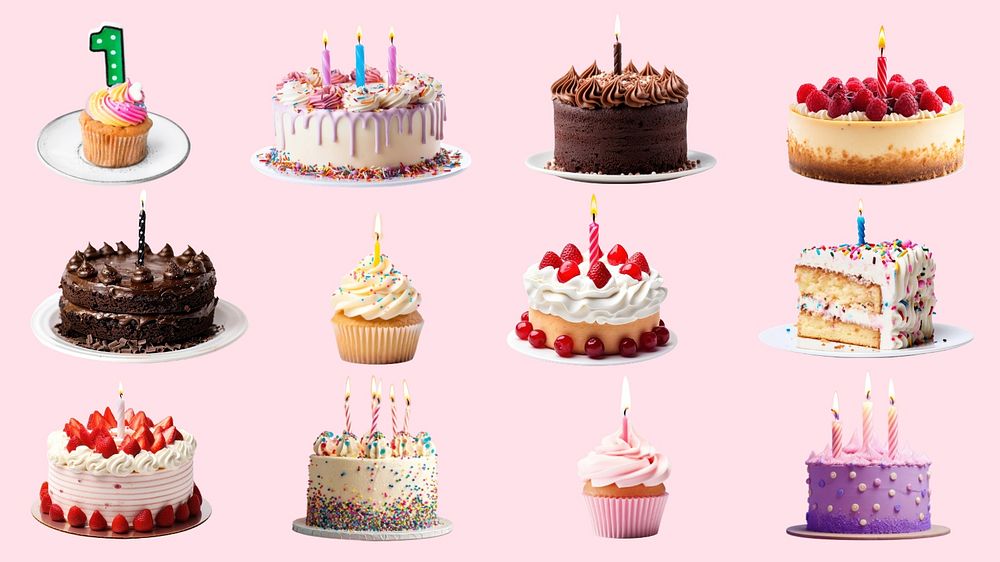 Editable birthday cake design element | Premium Editable Design - rawpixel