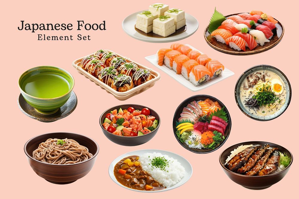 Editable Japanese food design element | Premium Editable Design - rawpixel