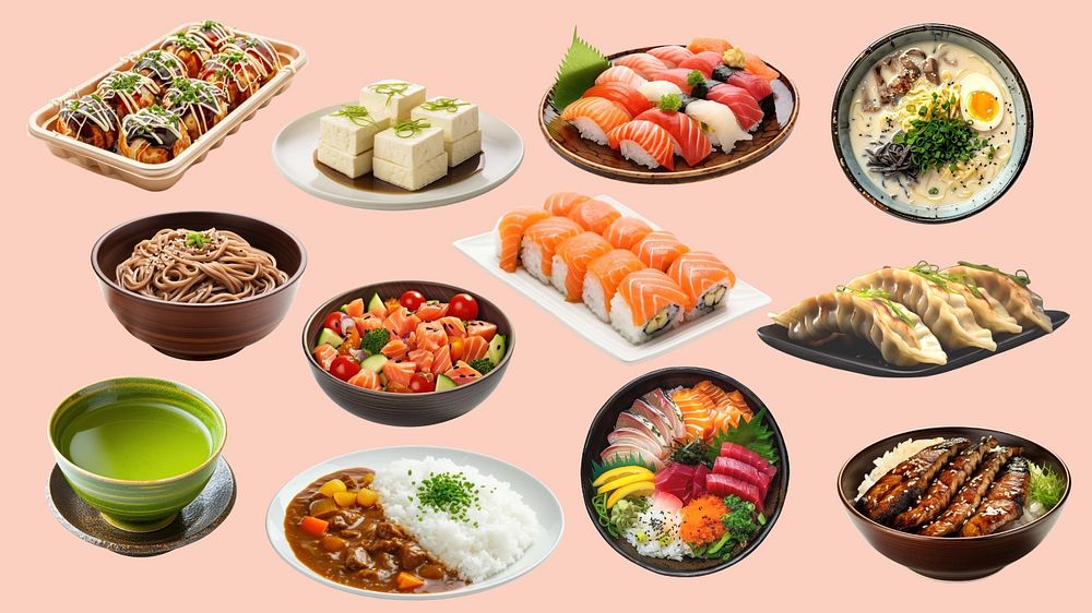 Editable Japanese food design element | Premium Editable Design - rawpixel
