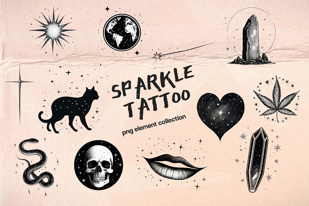 Editable Tattoo design design element | Premium - rawpixel