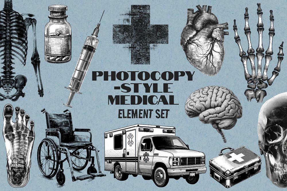 Editable photocopy medical design element | Premium Editable Design ...